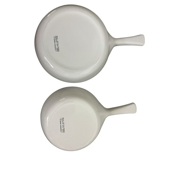 Corningware | Dining | Vintage Corning Ware Pure White Glass P8b And ...